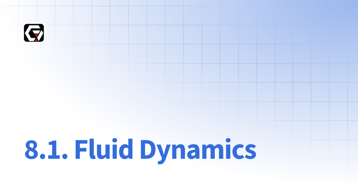 8.1. Fluid Dynamics | GASFLOW Documentation